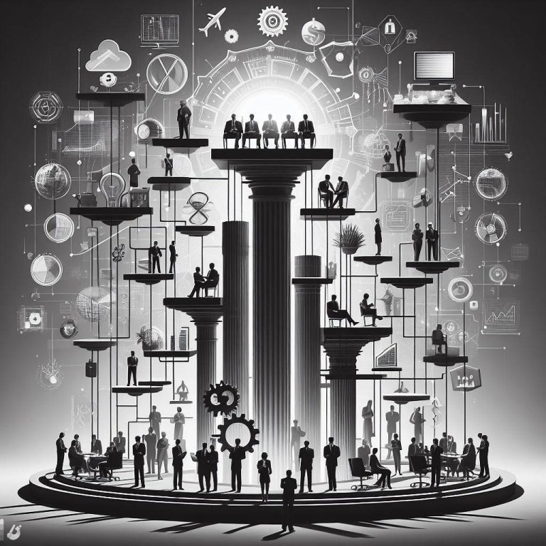 Traditional Organizational Structure vs Modern Organizational Structure ...